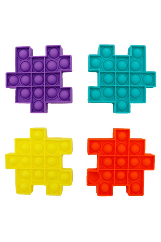 Abstract Building Block Pop It Fidget Toy – Lucy Rose