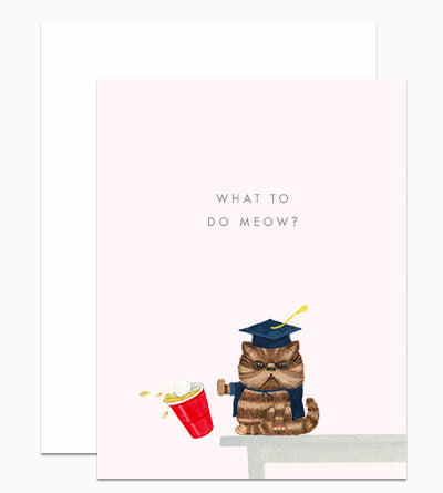 What to do Meow? Card – Lucy Rose